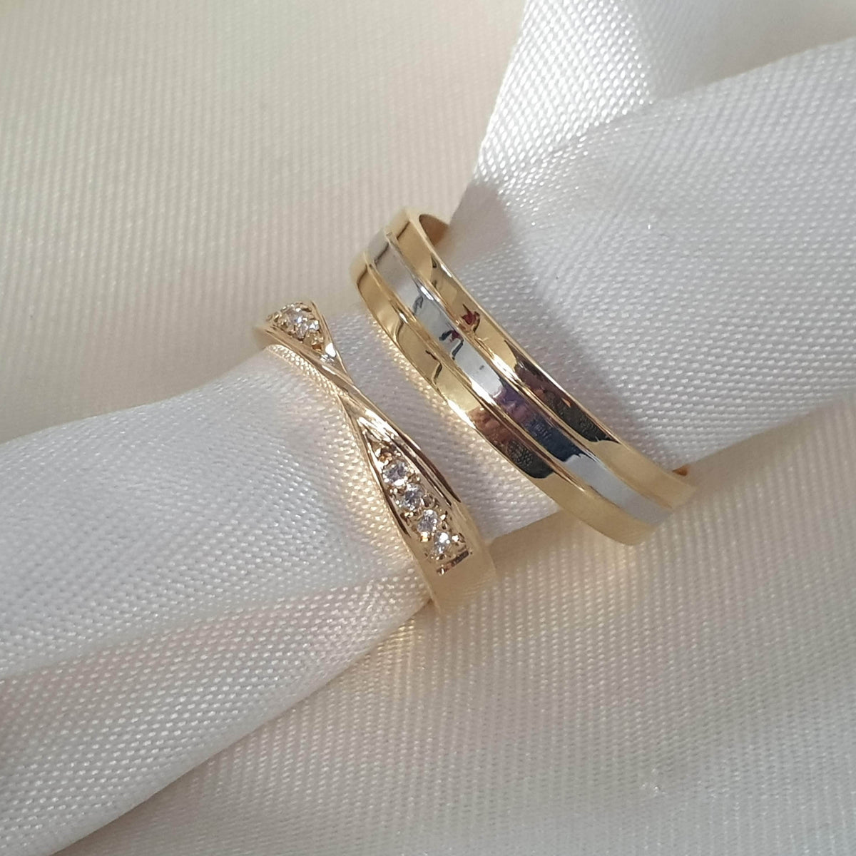 Cielo Wedding Ring – Via's Handcrafted Jewels
